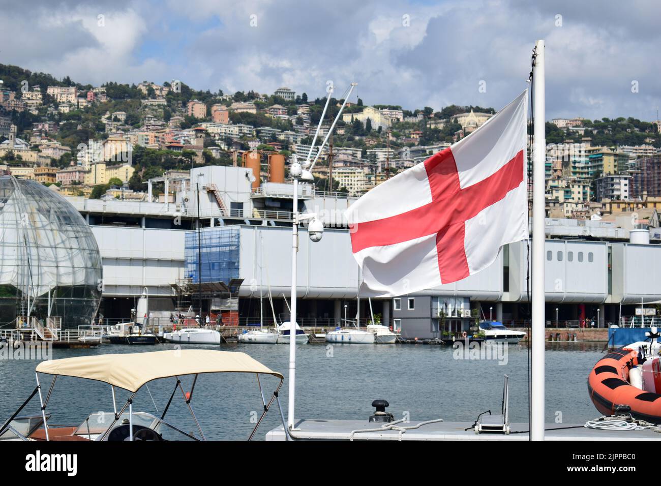 Liguria flag hi-res stock photography and images - Alamy