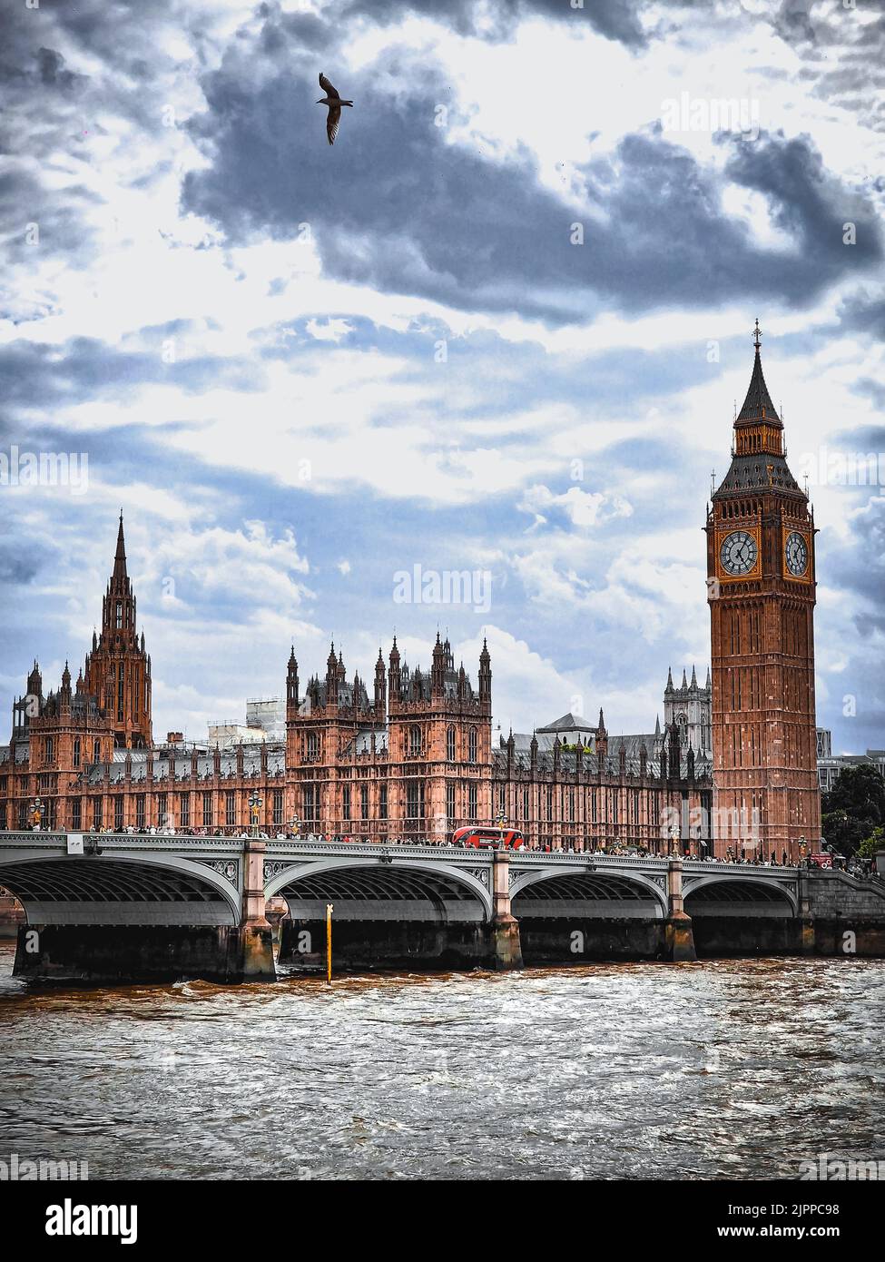 Big ben and clouds hi-res stock photography and images - Alamy