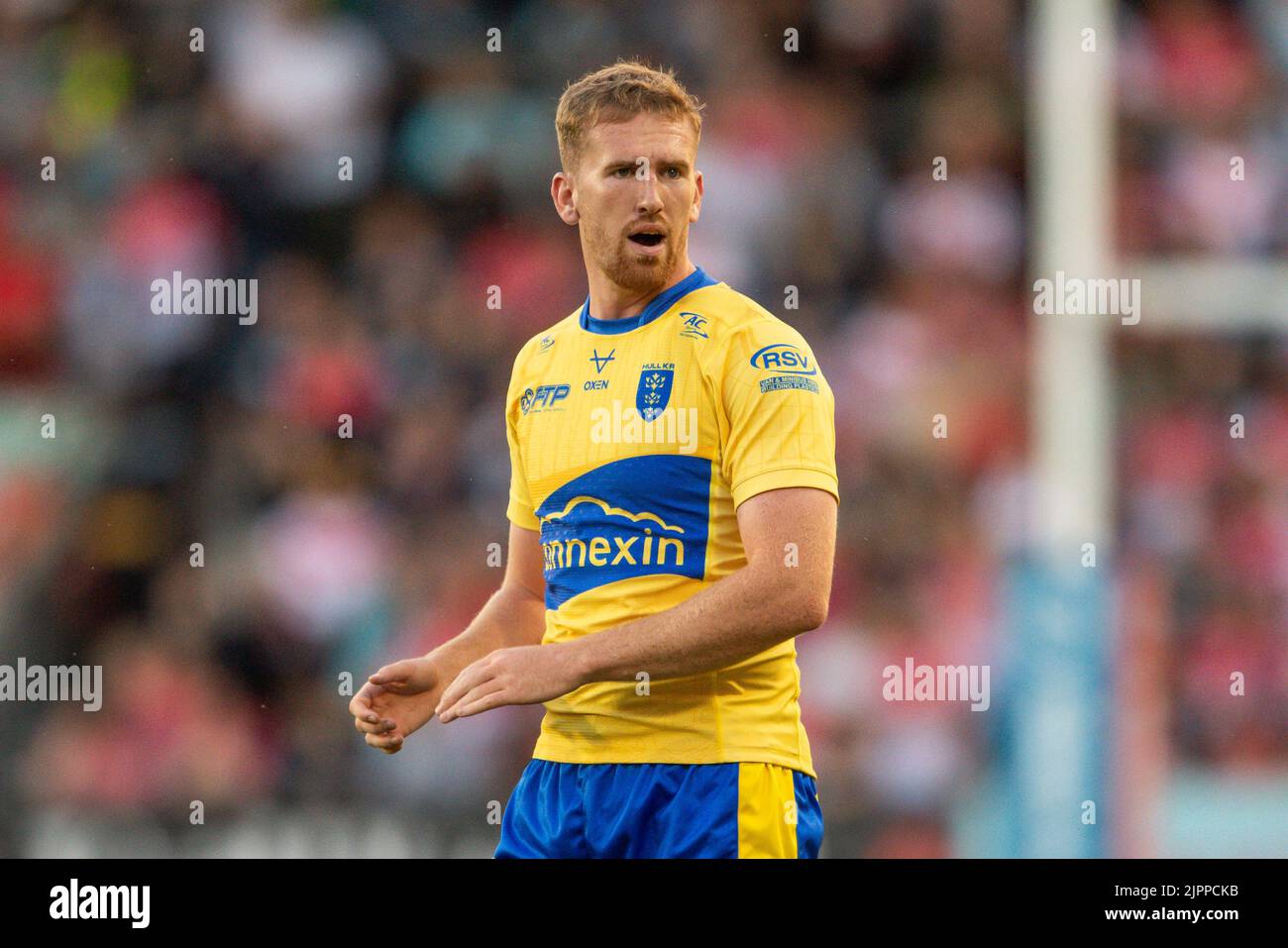 Rowan Milnes #21 of Hull KR during the game Stock Photo - Alamy