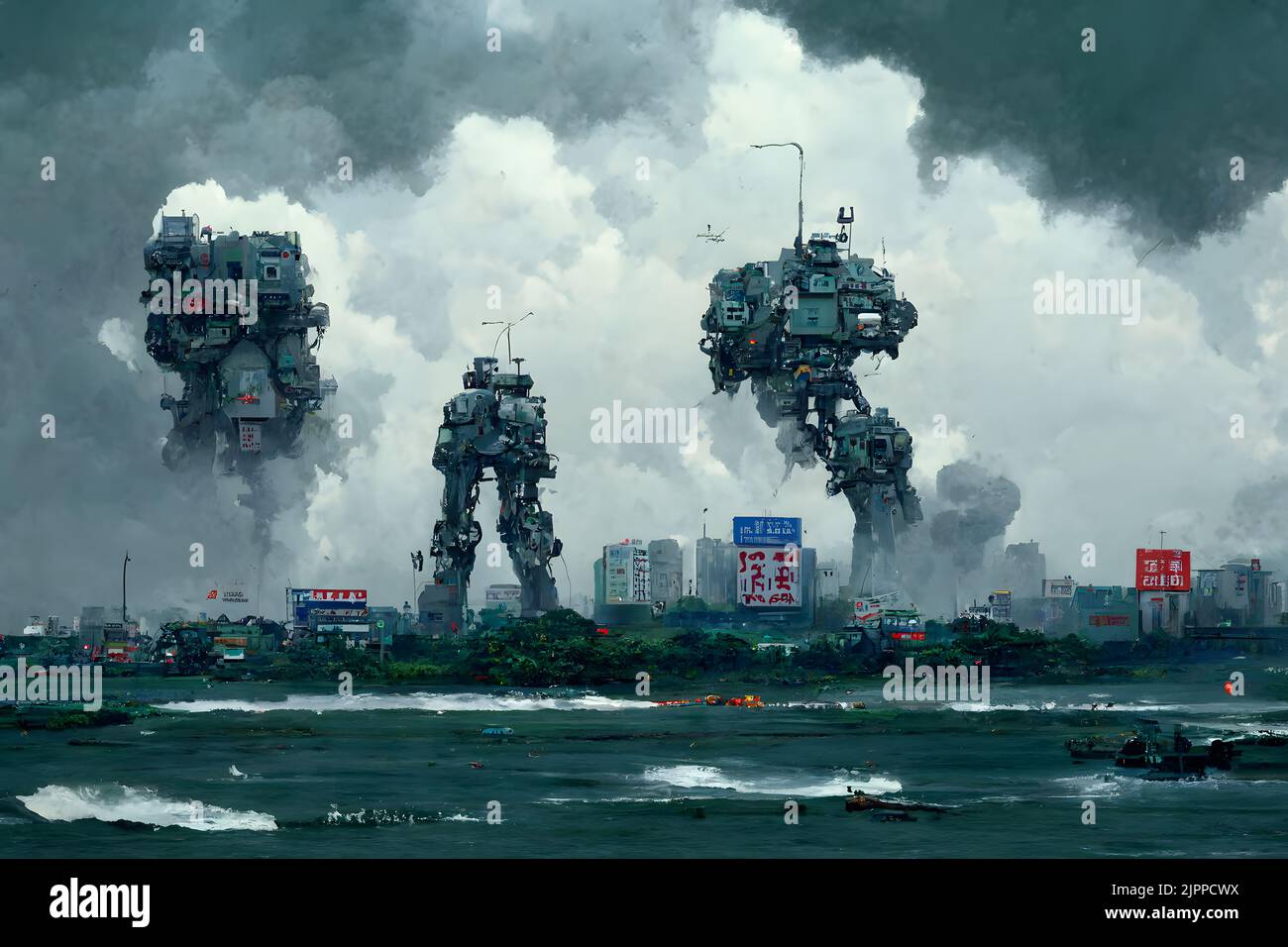 Giant mech hi-res stock photography and images - Alamy