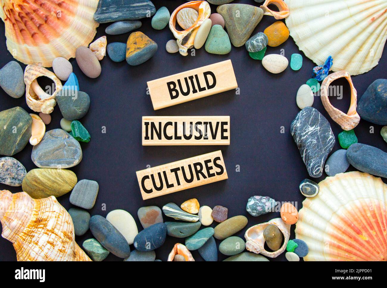Build inclusive cultures symbol. Concept words Build inclusive cultures ...