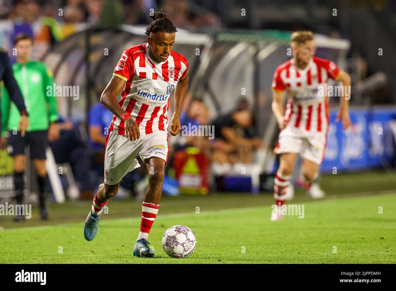 BREDA, NETHERLANDS - AUGUST 19: Trevor David of Top Oss during the ...