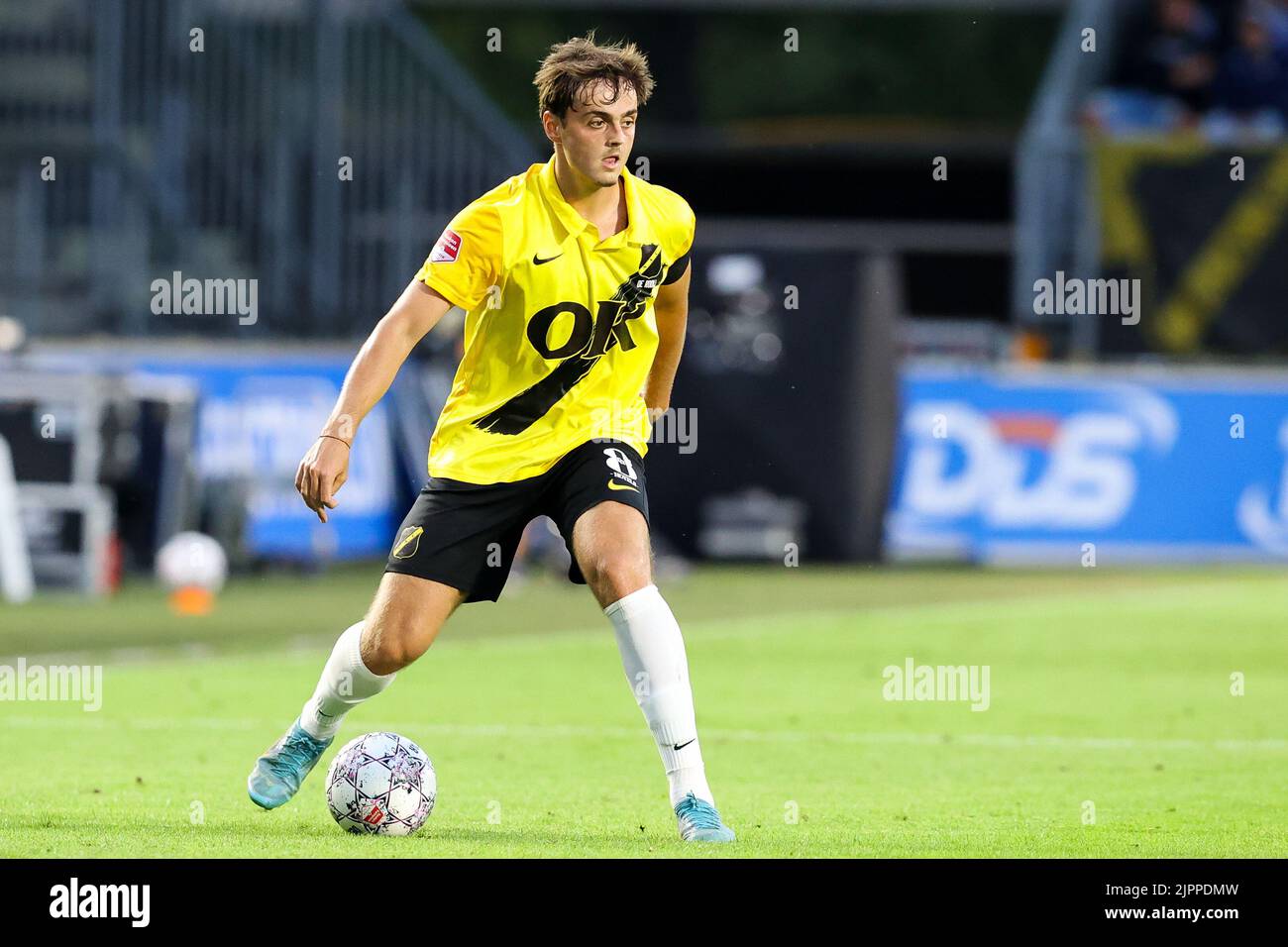 BREDA, NETHERLANDS - AUGUST 19: Kaj de Rooij of NAC during the Dutch ...
