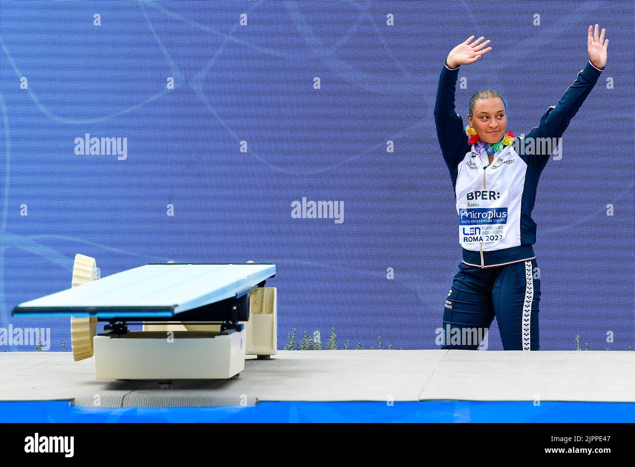 Roma, Italy. 19th Aug, 2022. PIZZINI Elisa ITA ITALY3m Springboard ...