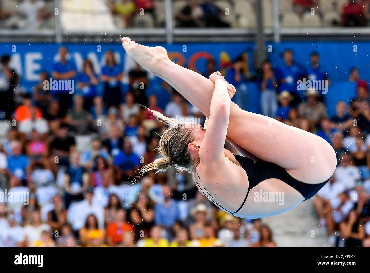 Roma, Italy. 19th Aug, 2022. HALLASELKA Lauren FIN FINLAND3m ...