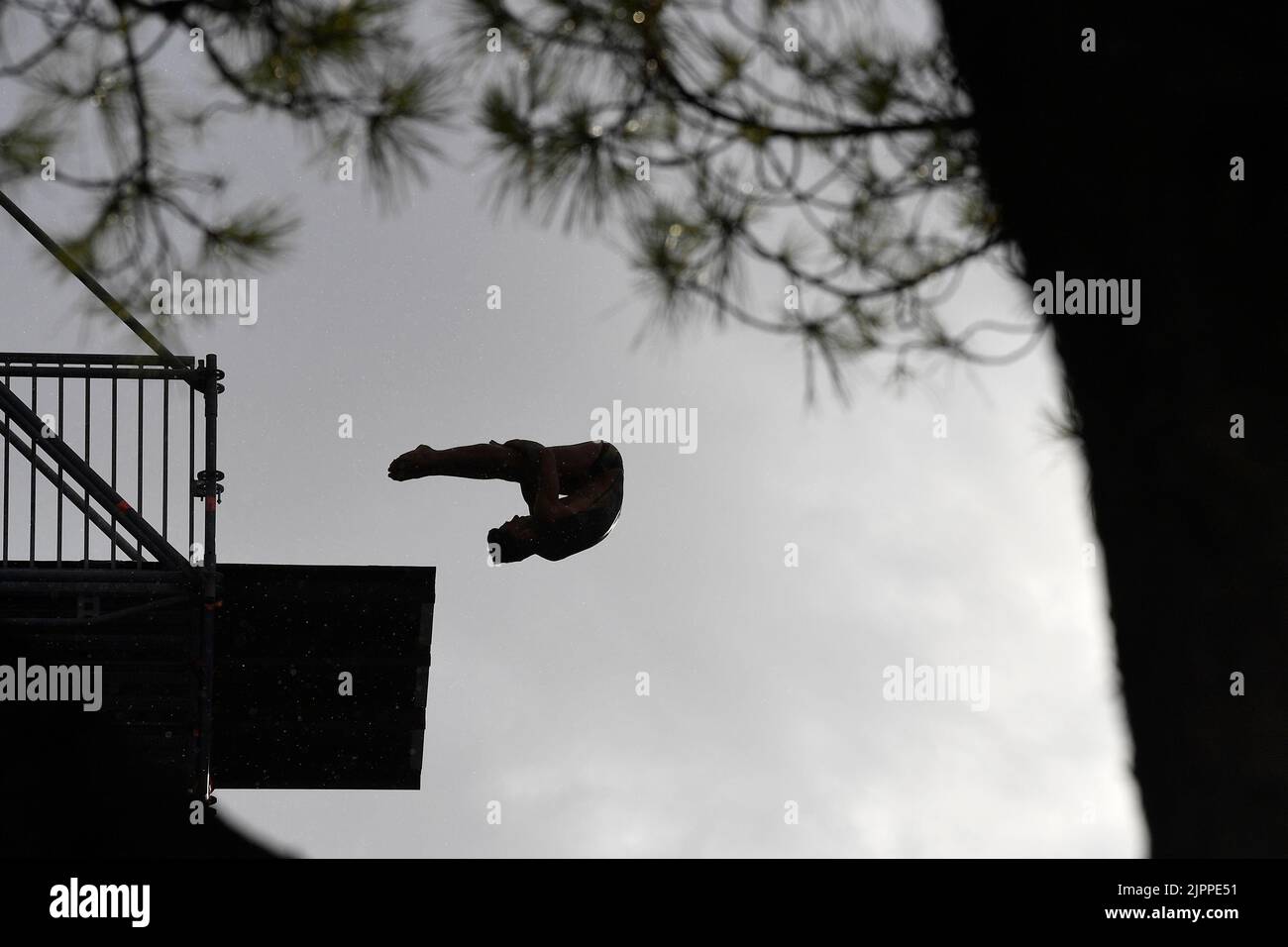 Roma, Italy. 19th Aug, 2022. DEVORA RAMOS Alberto ESP Spain High Diving ...