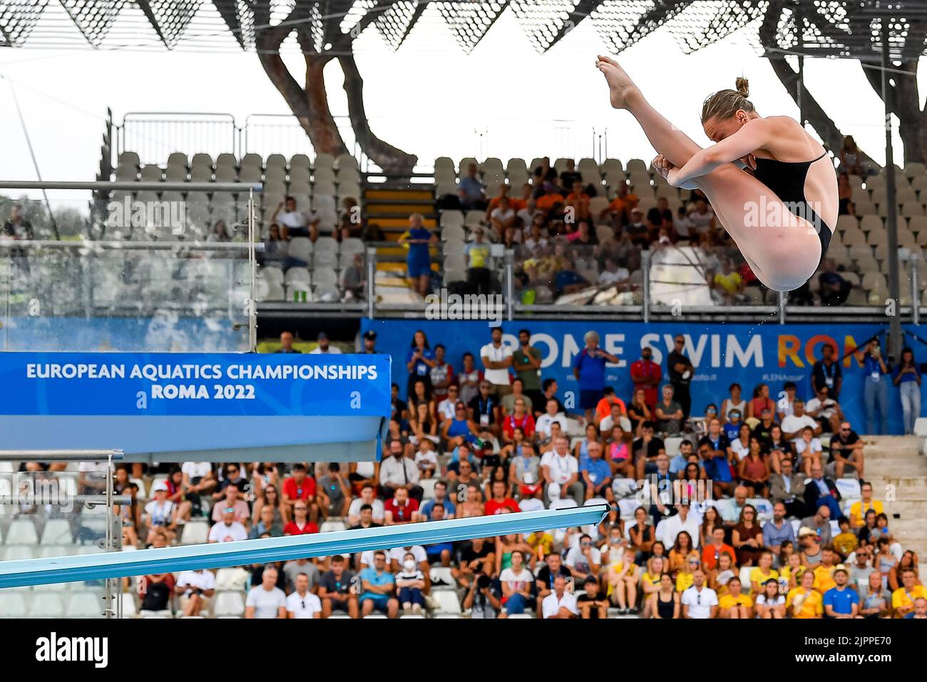 Roma, Italy. 19th Aug, 2022. HALLASELKA Lauren FIN FINLAND3m ...
