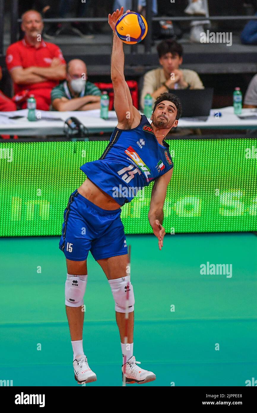 Cuneo, Cuneo, Italy, August 18, 2022, Daniele Lavia (Italy) during DHL ...