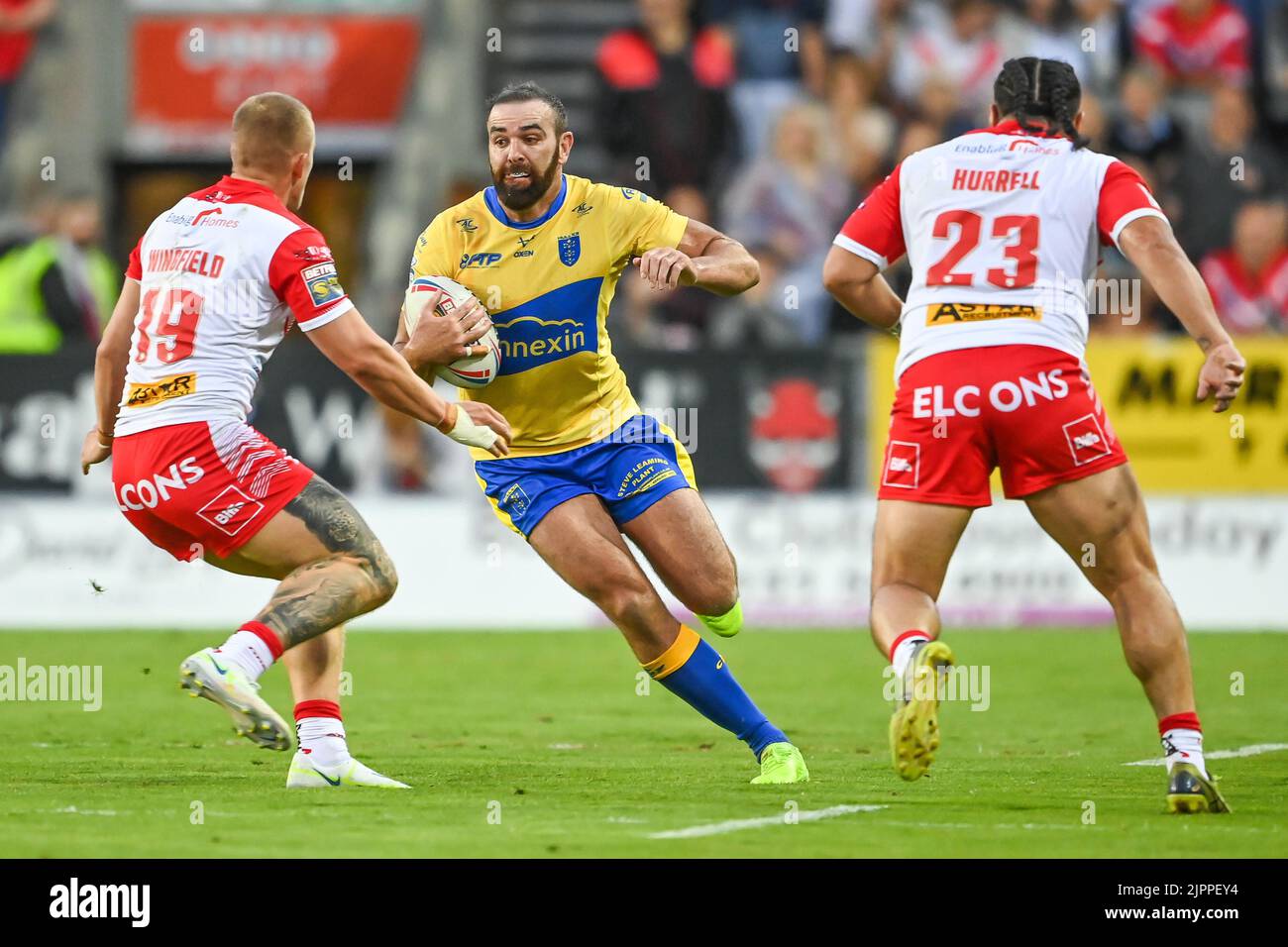 Kane Linnett #12 of Hull KR in action Stock Photo - Alamy