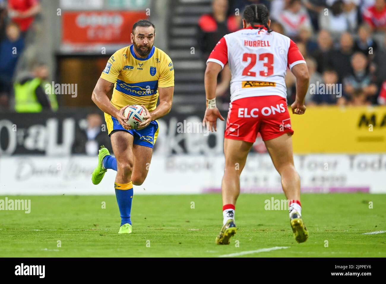 Kane Linnett #12 of Hull KR in action Stock Photo - Alamy