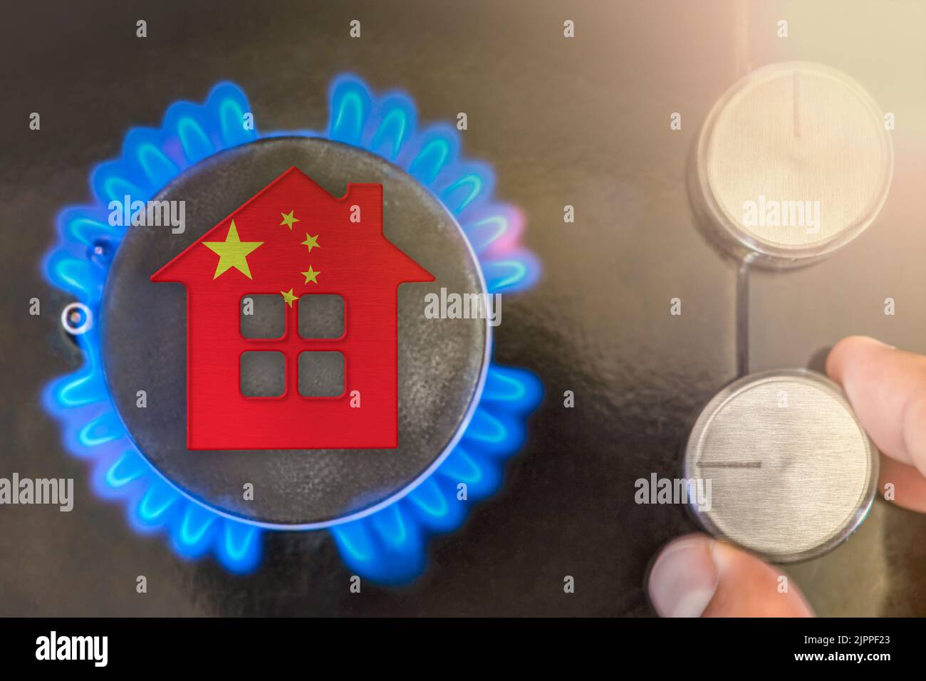 China gas heater hi-res stock photography and images - Alamy