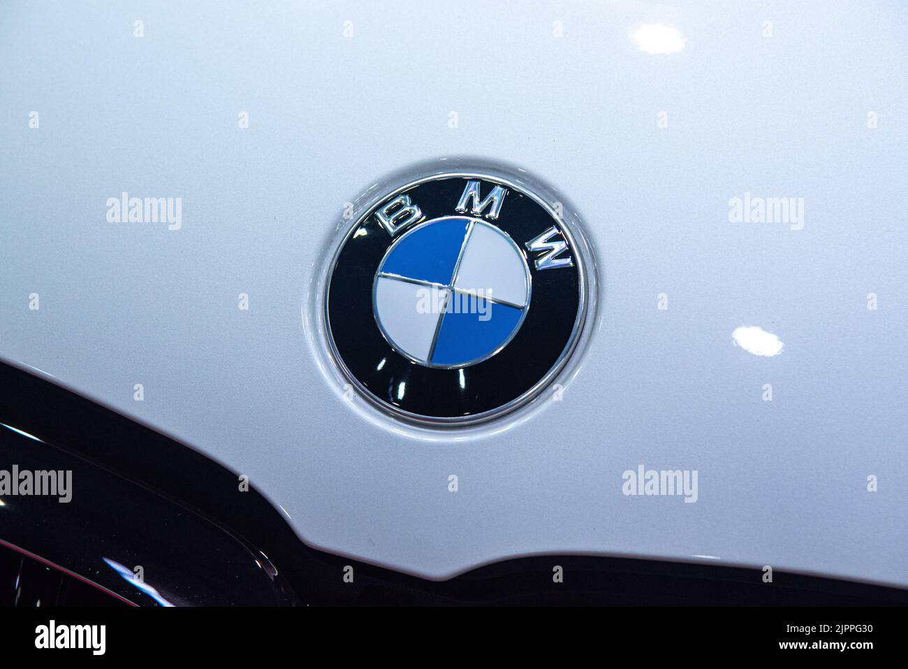Bmw ix3 m sport car hi-res stock photography and images - Alamy