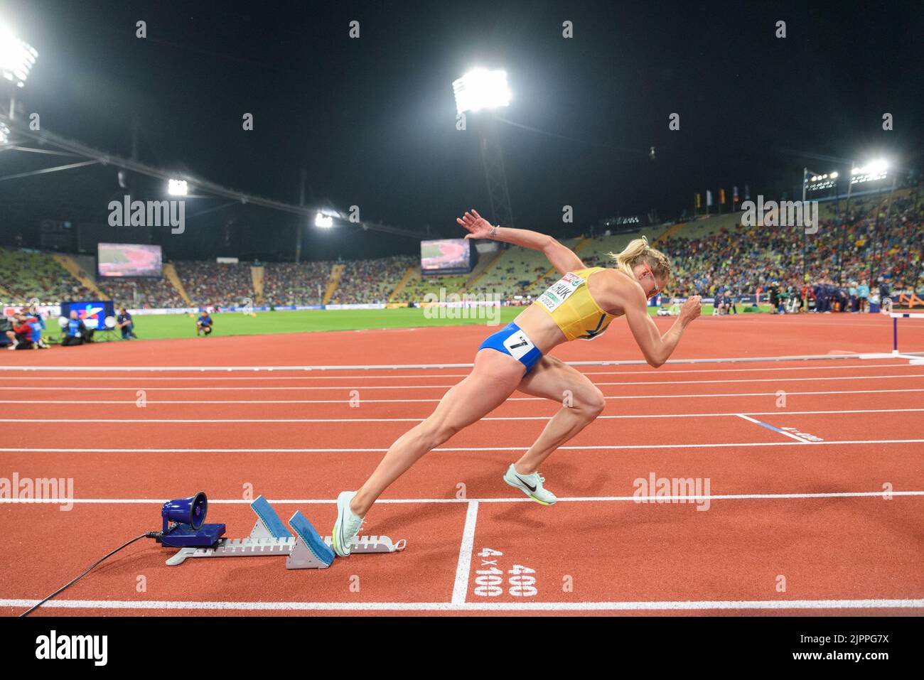 Munich, Germany. 19th Aug 2022. 19.8.2022, Munich, Olympiastadion, European Championships Munich ...