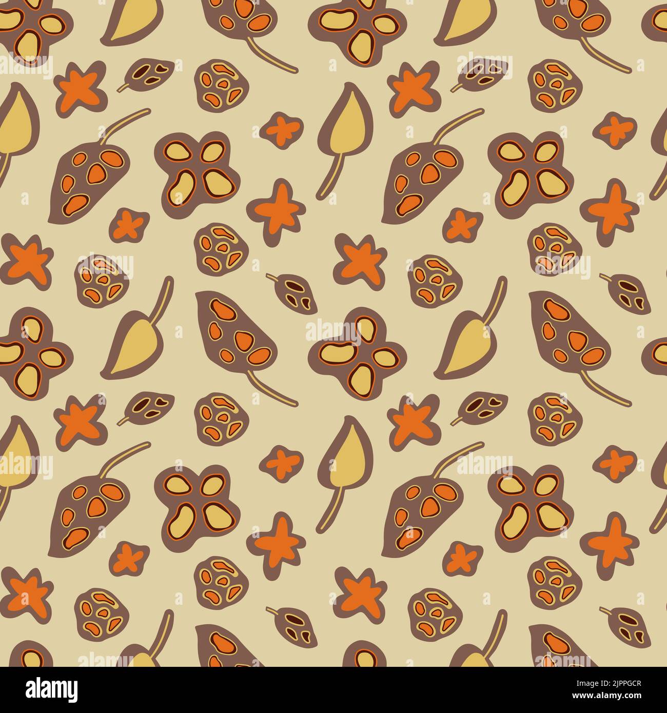 Floral 70s wallpaper background hi-res stock photography and images - Alamy