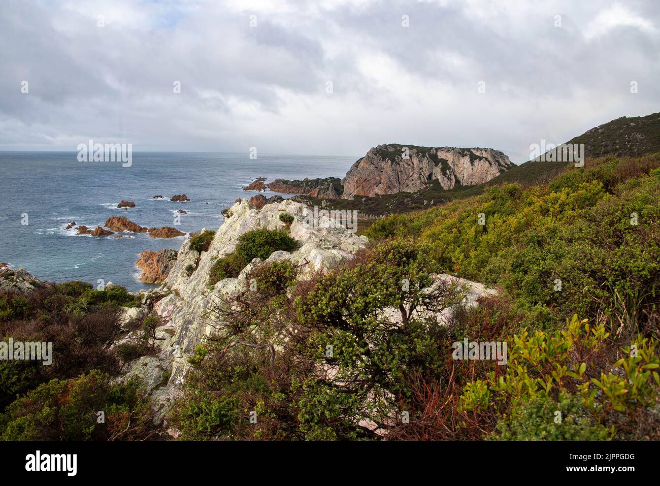 A scenic view of the Cape of Milazzo and the Pool of Venus in Sicily ...