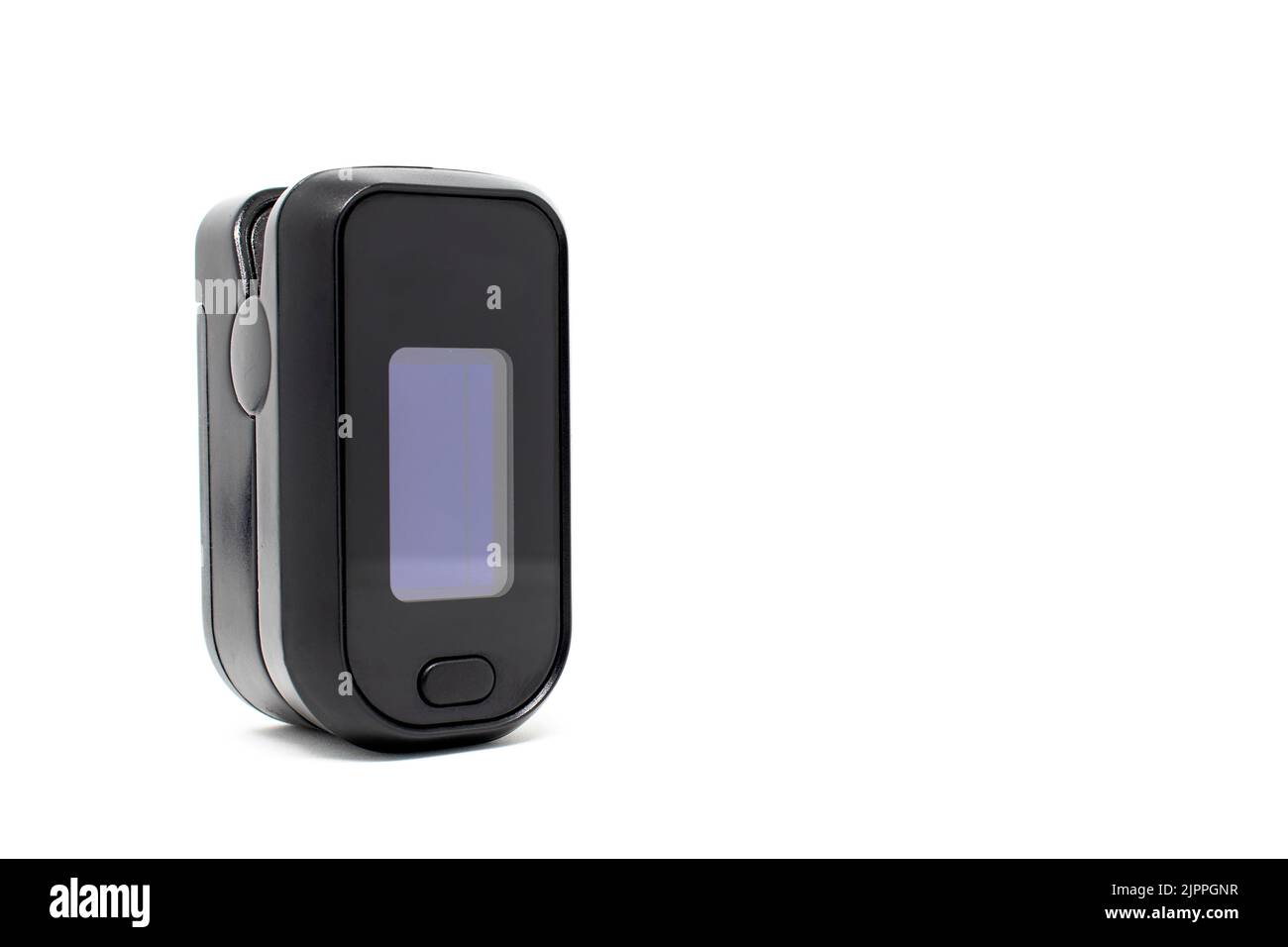 A pulse oximeter for the measurement of oxygen isolated on white ...