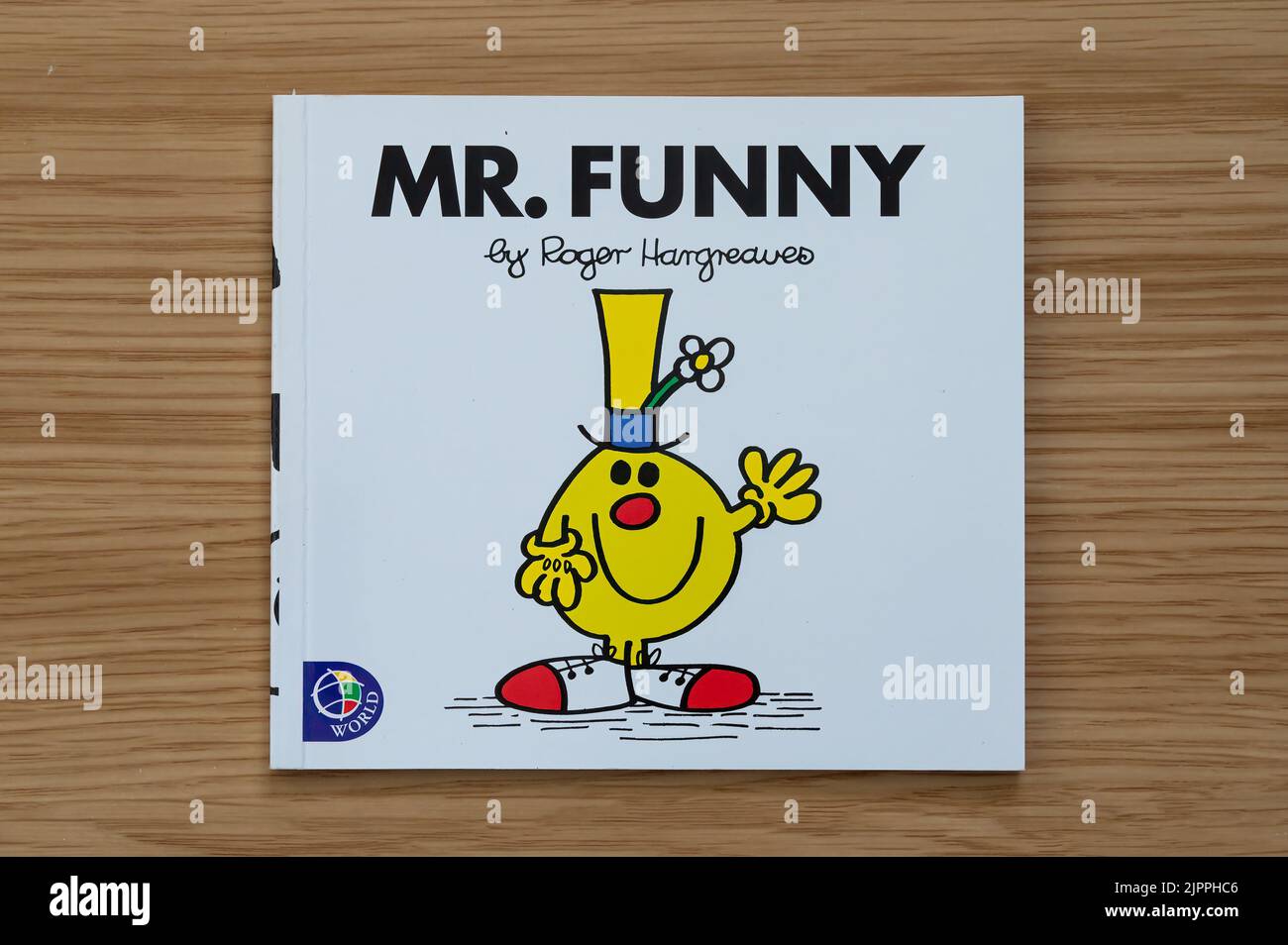 CHESTER, UNITED KINGDOM - JULY 31ST 2022: Mr Funny, front cover of Mr Men series of books Stock ...