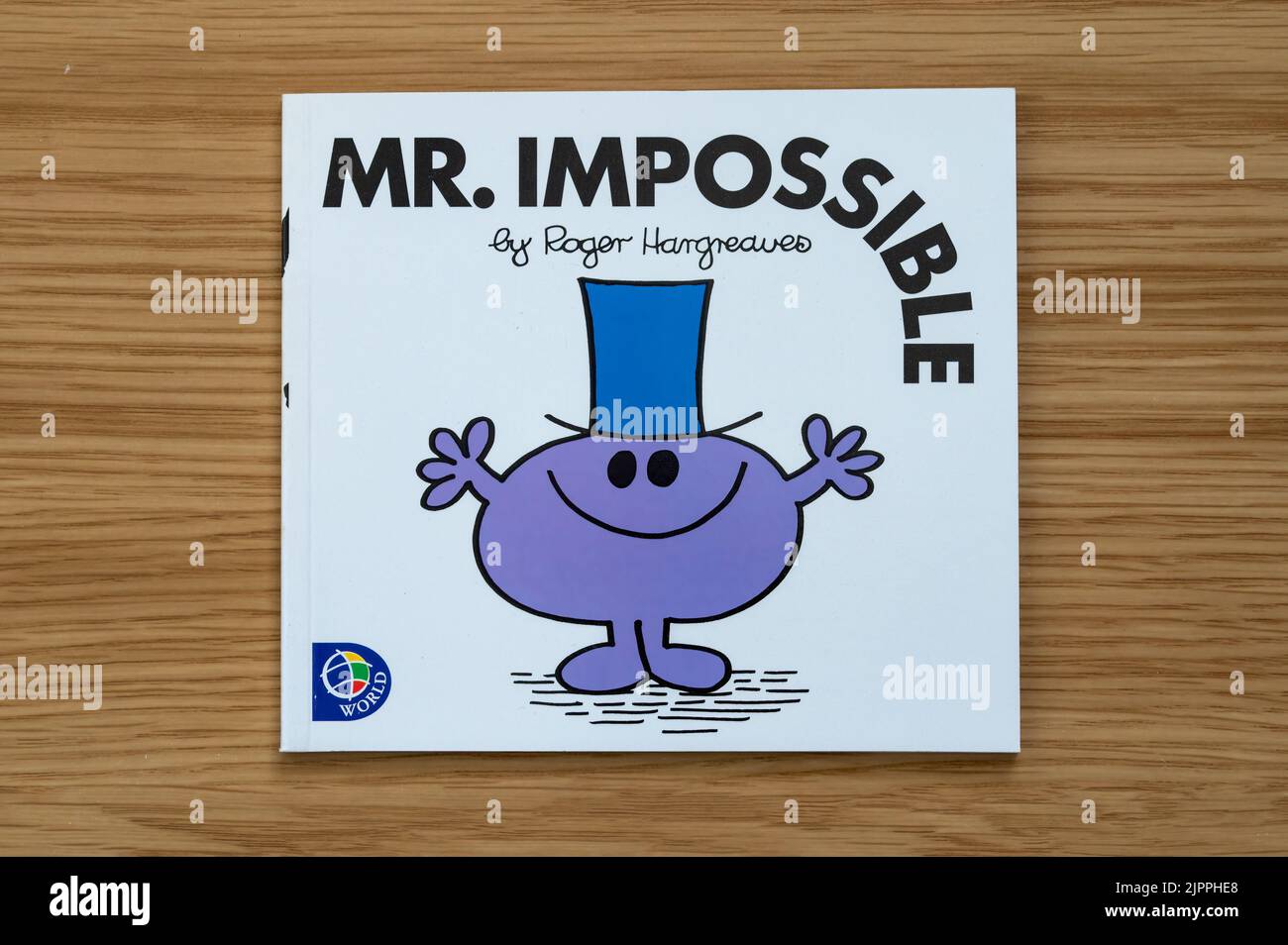 CHESTER, UNITED KINGDOM - JULY 31ST 2022: Mr Impossible, front cover of Mr Men series of books ...