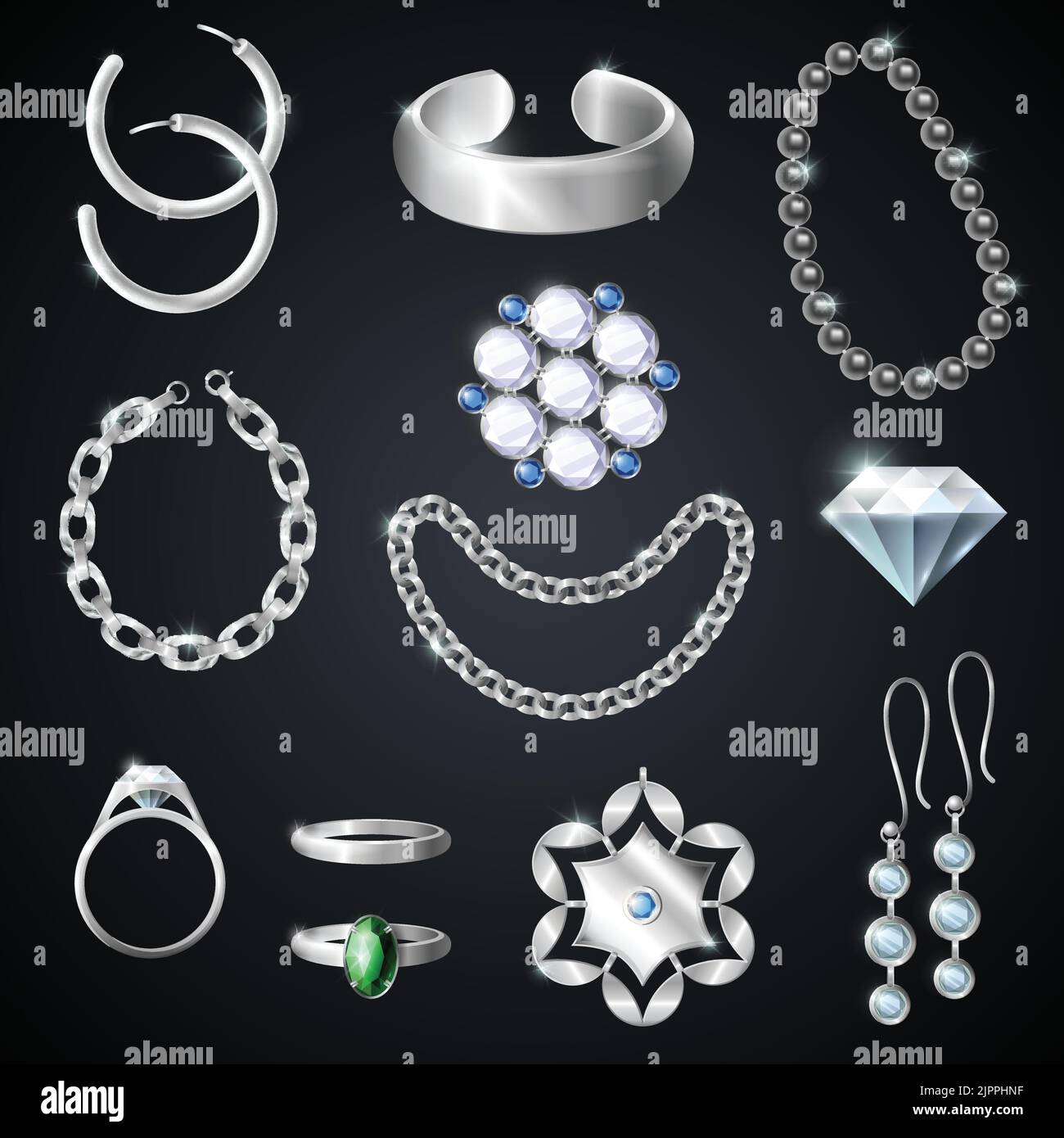 Bracelets shop Stock Vector Images - Alamy