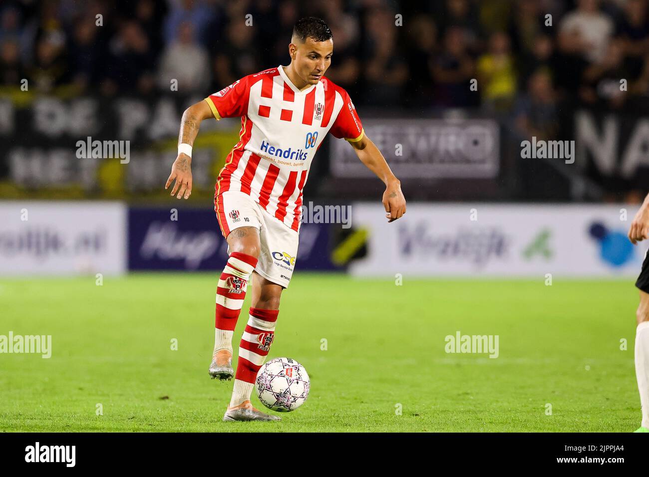 BREDA, NETHERLANDS - AUGUST 19: Justin Mathieu of Top Oss during the ...