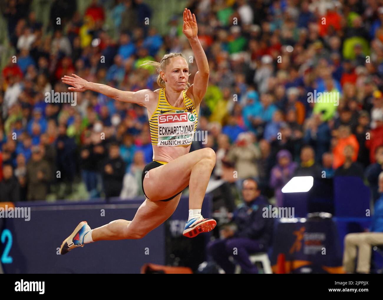 Neele eckhardt triple jump hi-res stock photography and images - Alamy