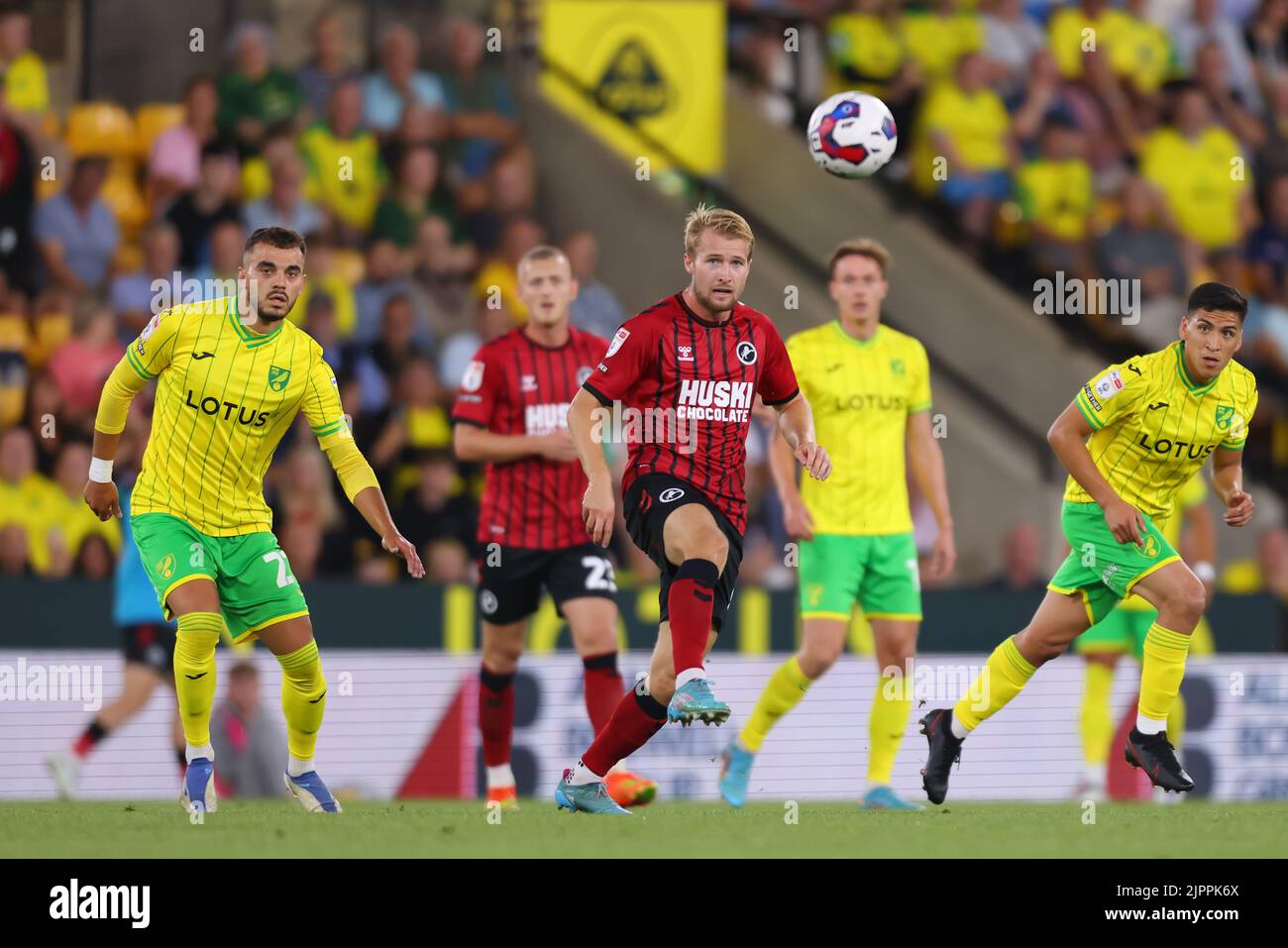 Carrow Road, Norwich, Norfolk, UK. 19th Aug, 2022. EFL Championship ...