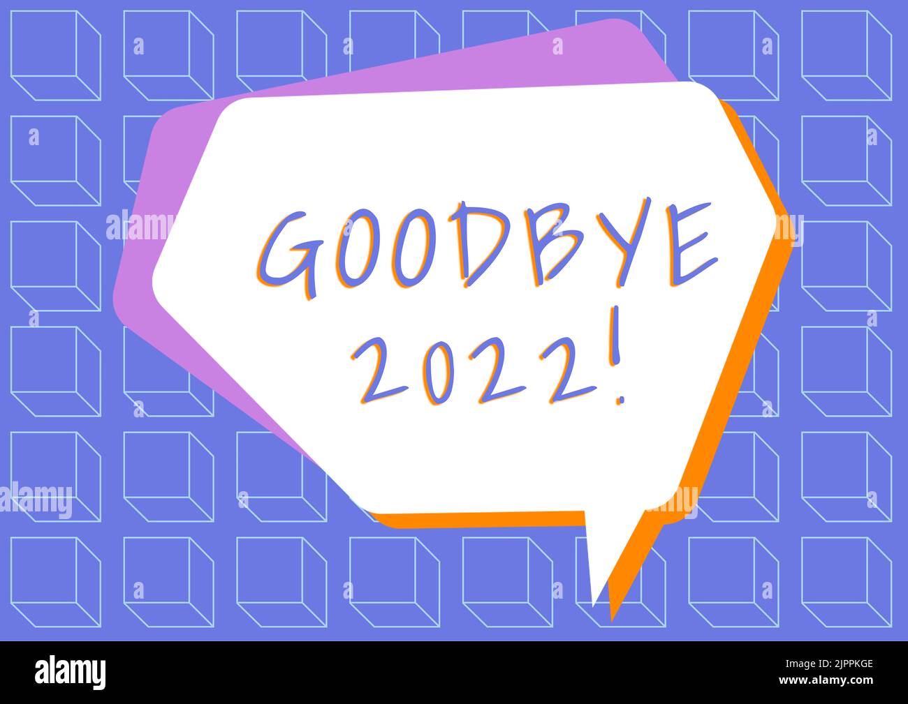 Writing displaying text Goodbye 2022, Conceptual photo New Year Eve ...