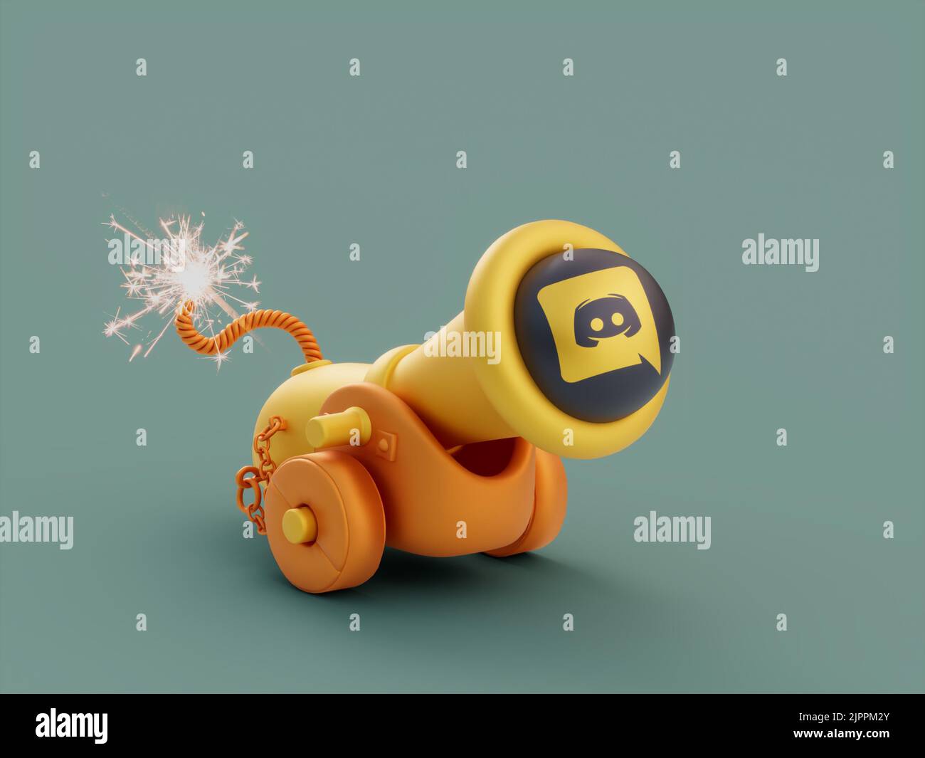 Discord cannon wheels siege attack defense weapon social media ...