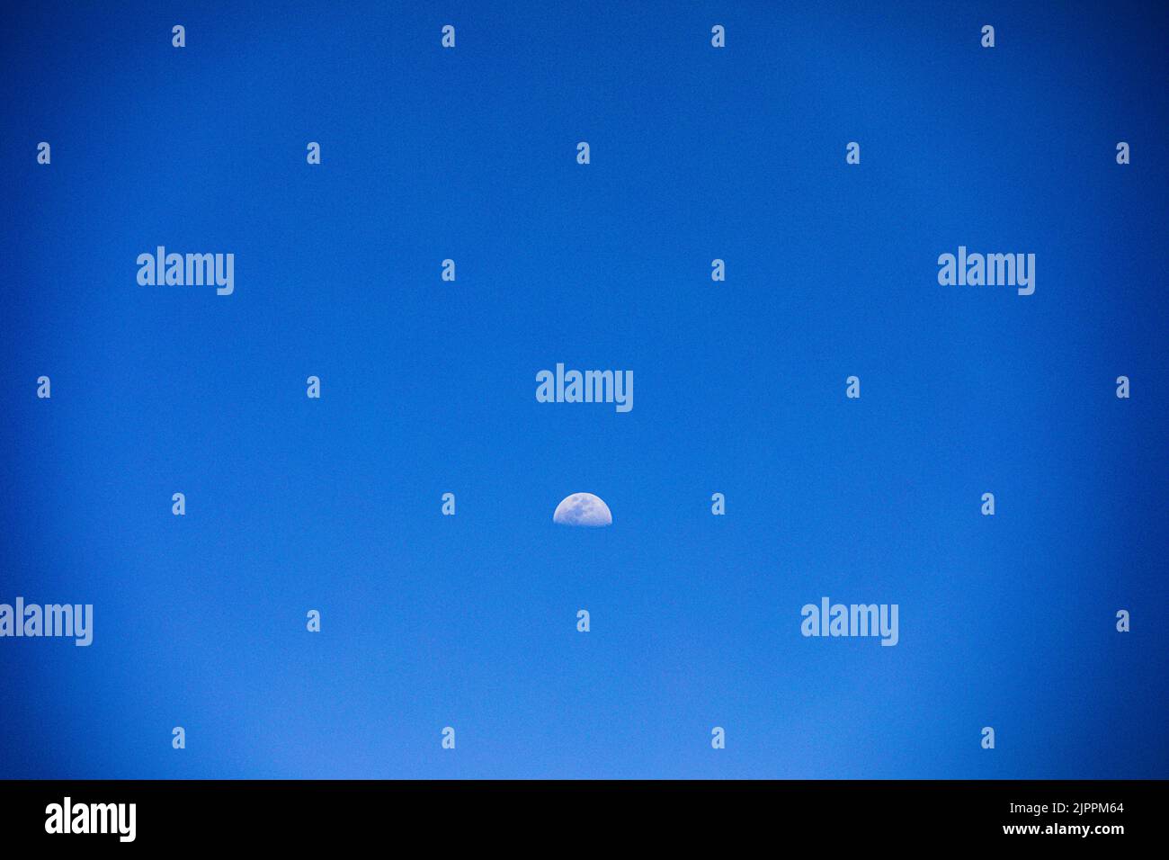 Daylight half moon hi-res stock photography and images - Alamy