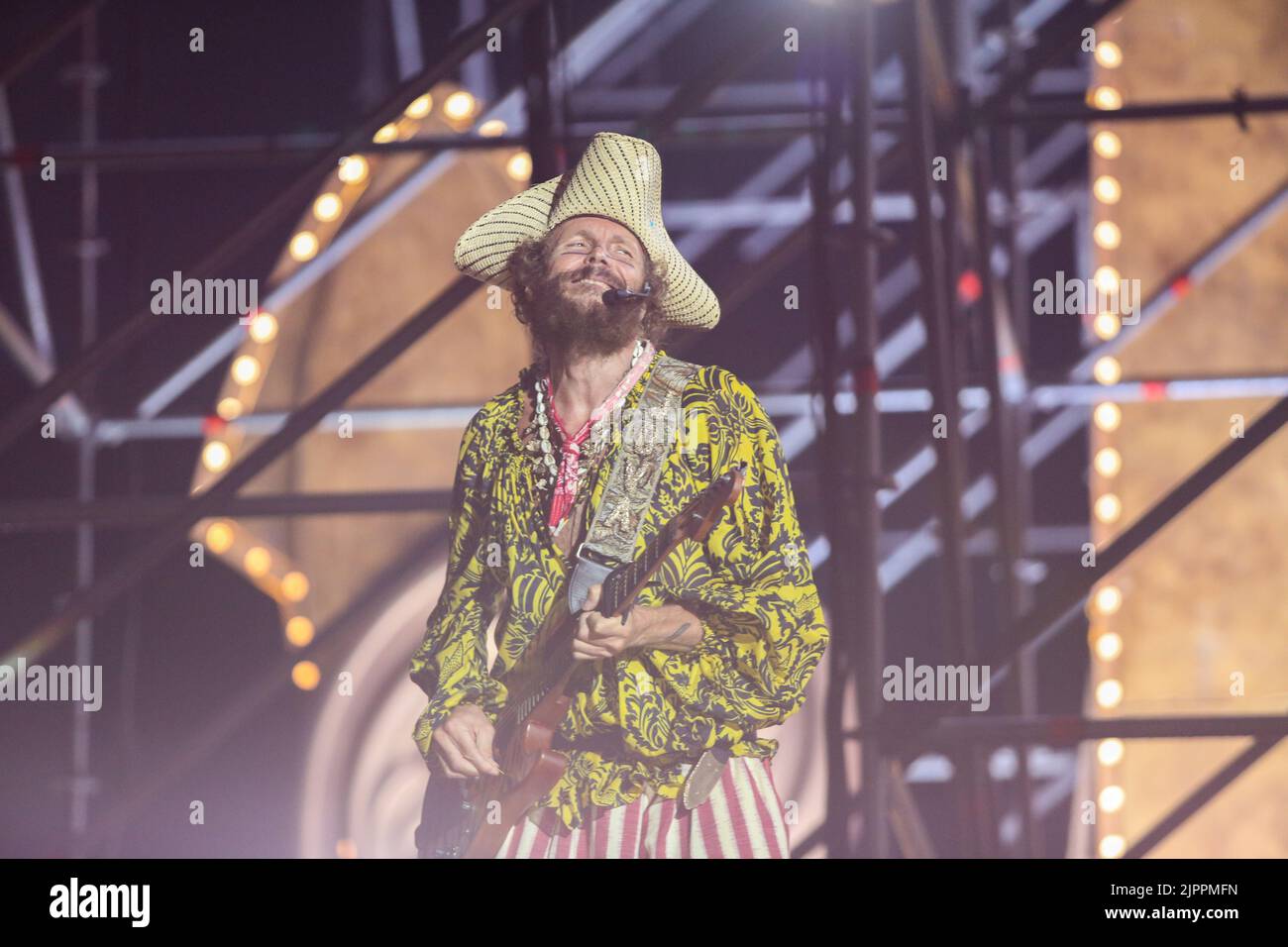 Area Eventi Lungomare, Vasto, Italy, August 19, 2022, Jovanotti ...