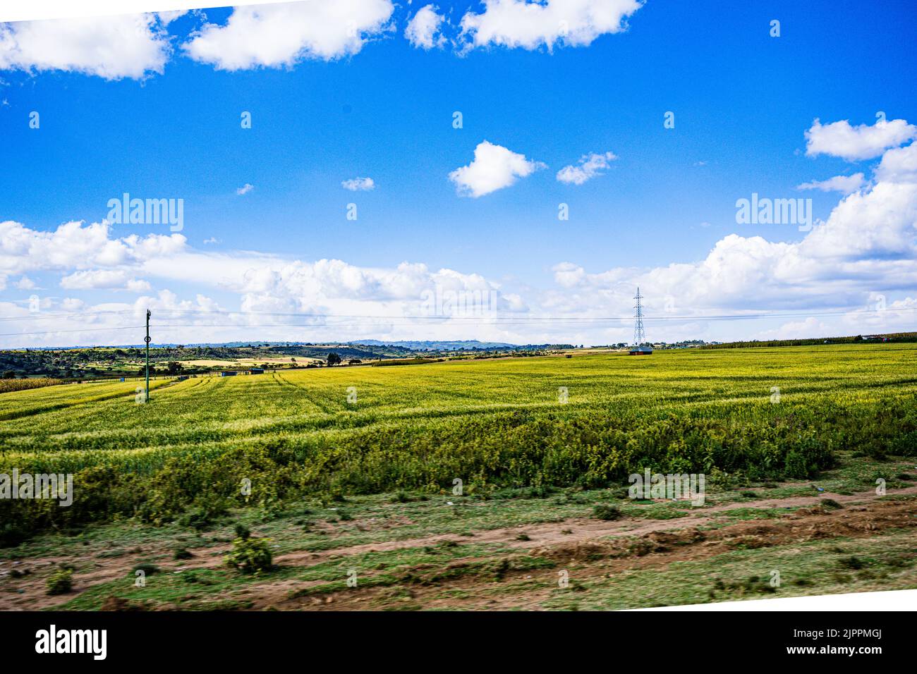 Ntulele Highway Road Narok County Kenya East Africa Great Rift Valley ...