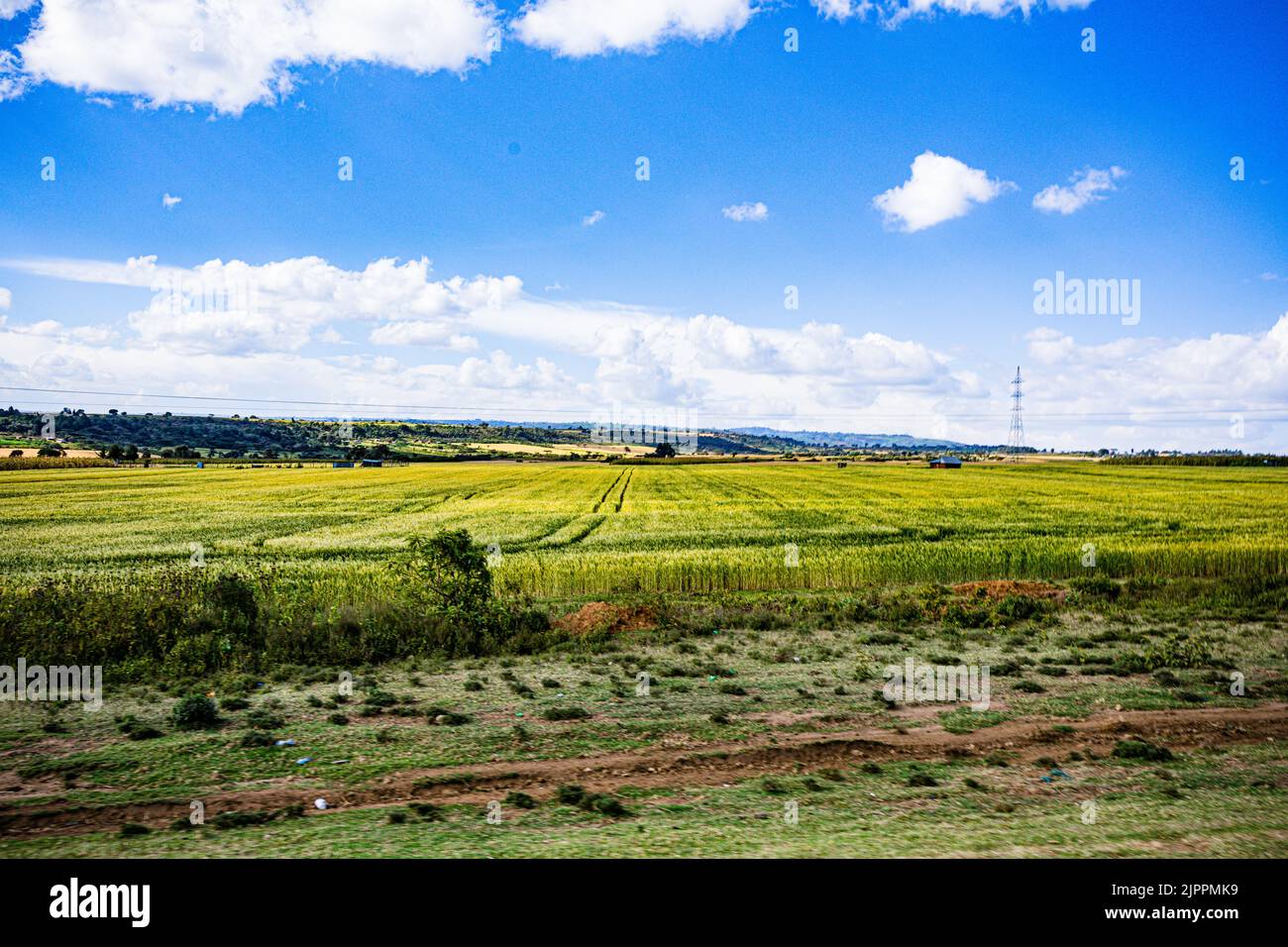 Ntulele Highway Road Narok County Kenya East Africa Great Rift Valley ...