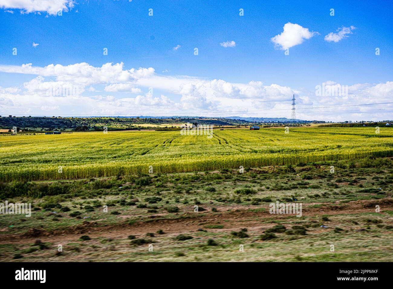Ntulele Highway Road Narok County Kenya East Africa Great Rift Valley ...