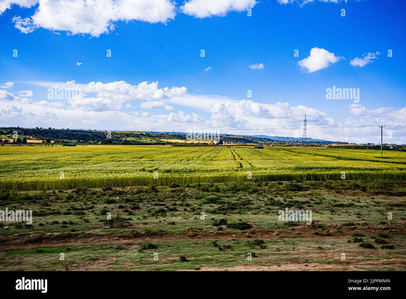 Ntulele Highway Road Narok County Kenya East Africa Great Rift Valley ...