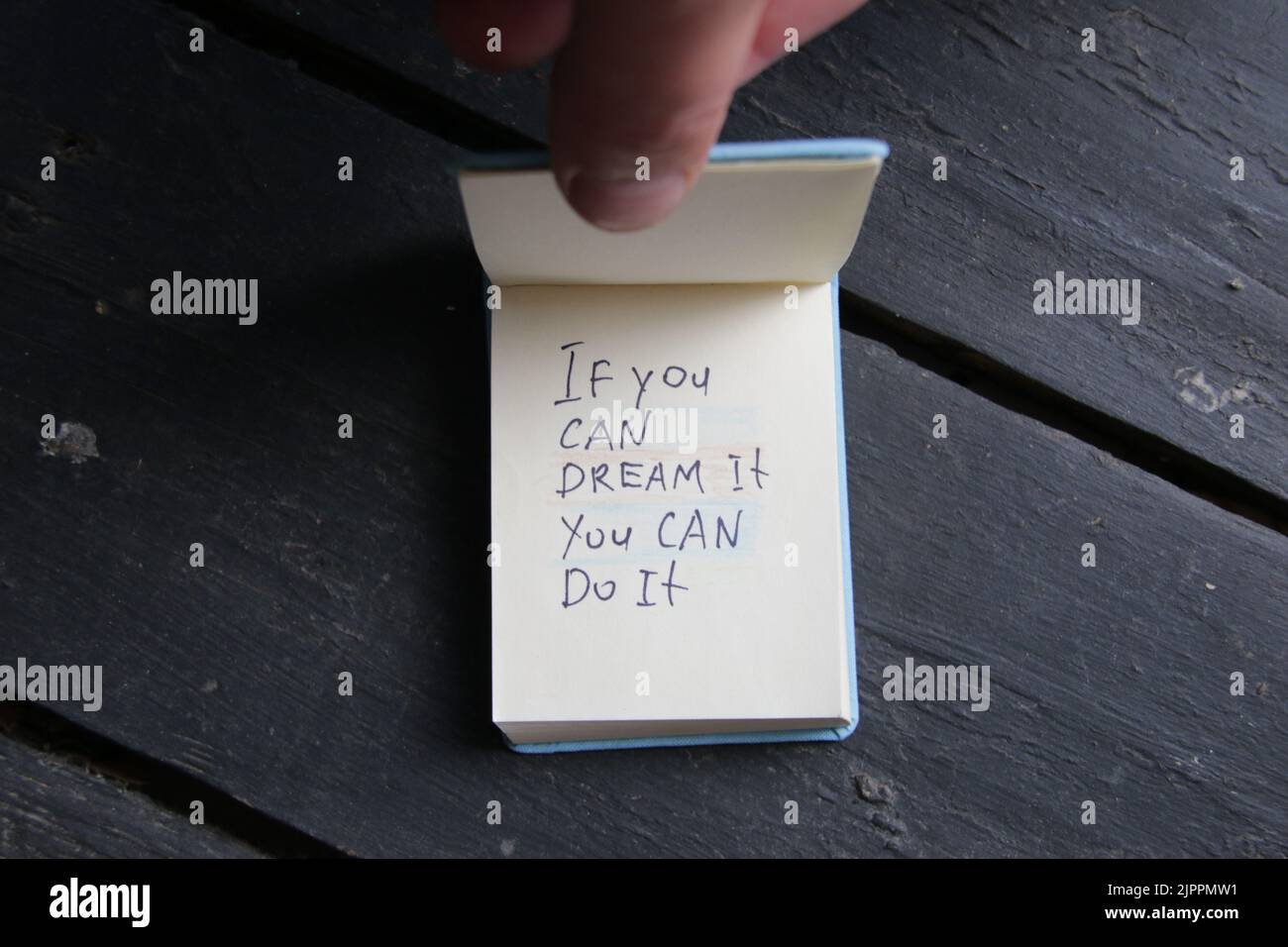 if you can dream it you can do it, creative motivational concept Stock ...