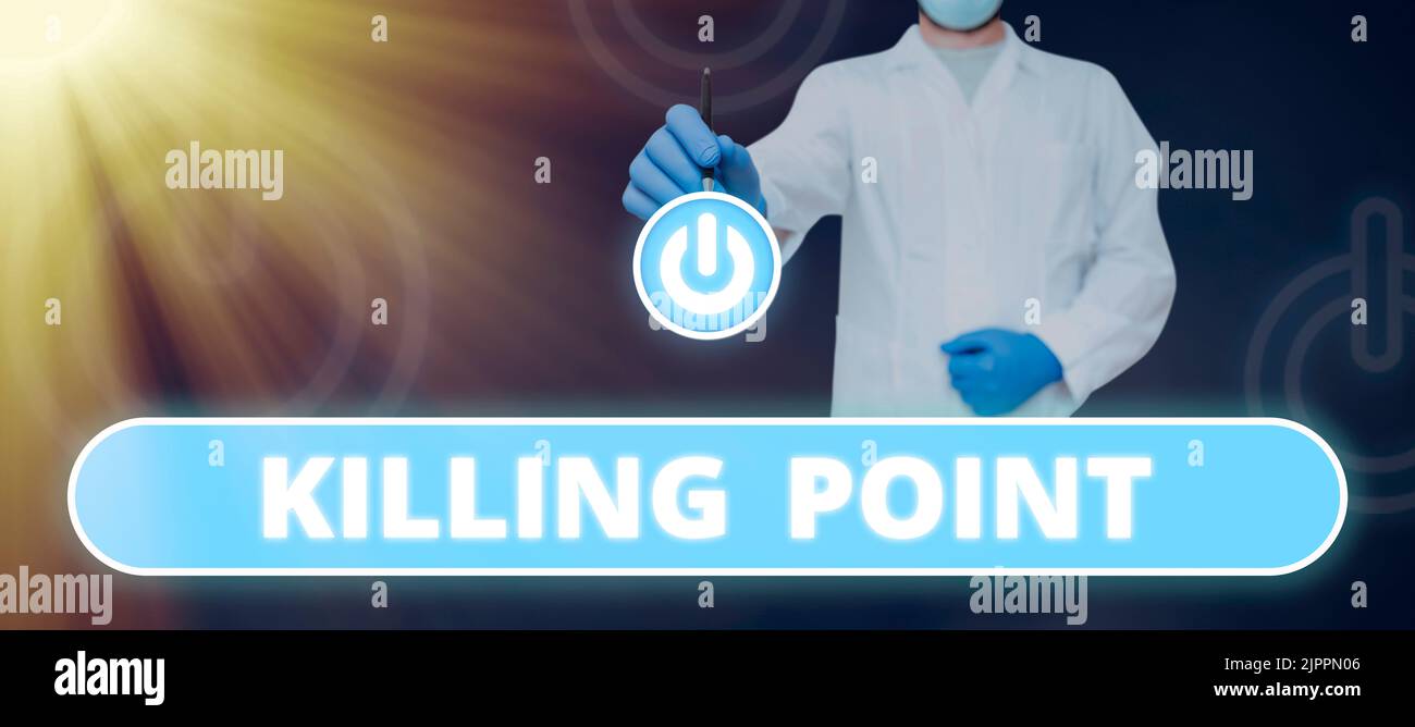 Inspiration showing sign Killing Point, Internet Concept Phase End ... Inspiration showing sign Killing Point, Internet Concept Phase End ...