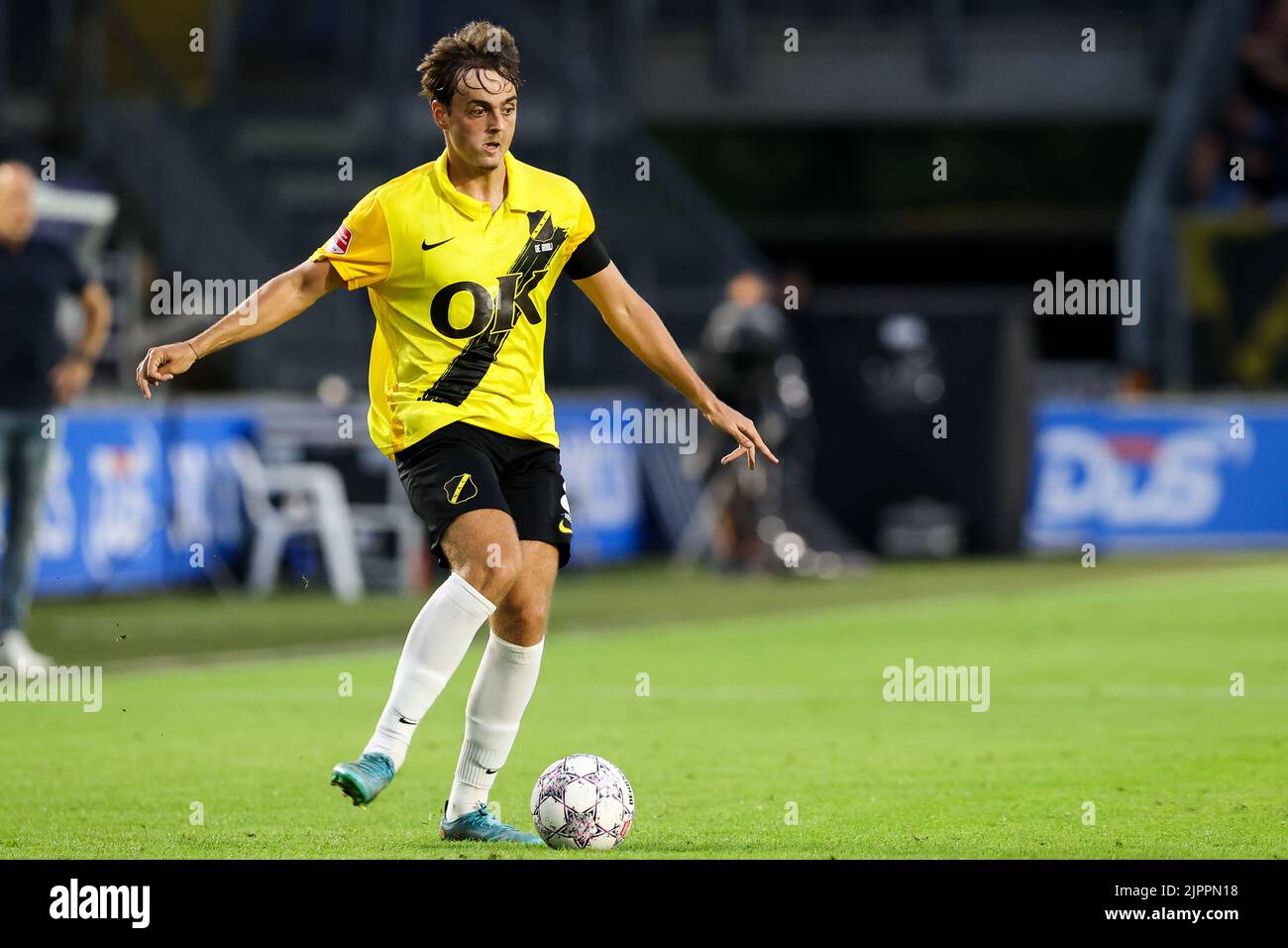 BREDA, NETHERLANDS - AUGUST 19: Kaj de Rooij of NAC during the Dutch ...