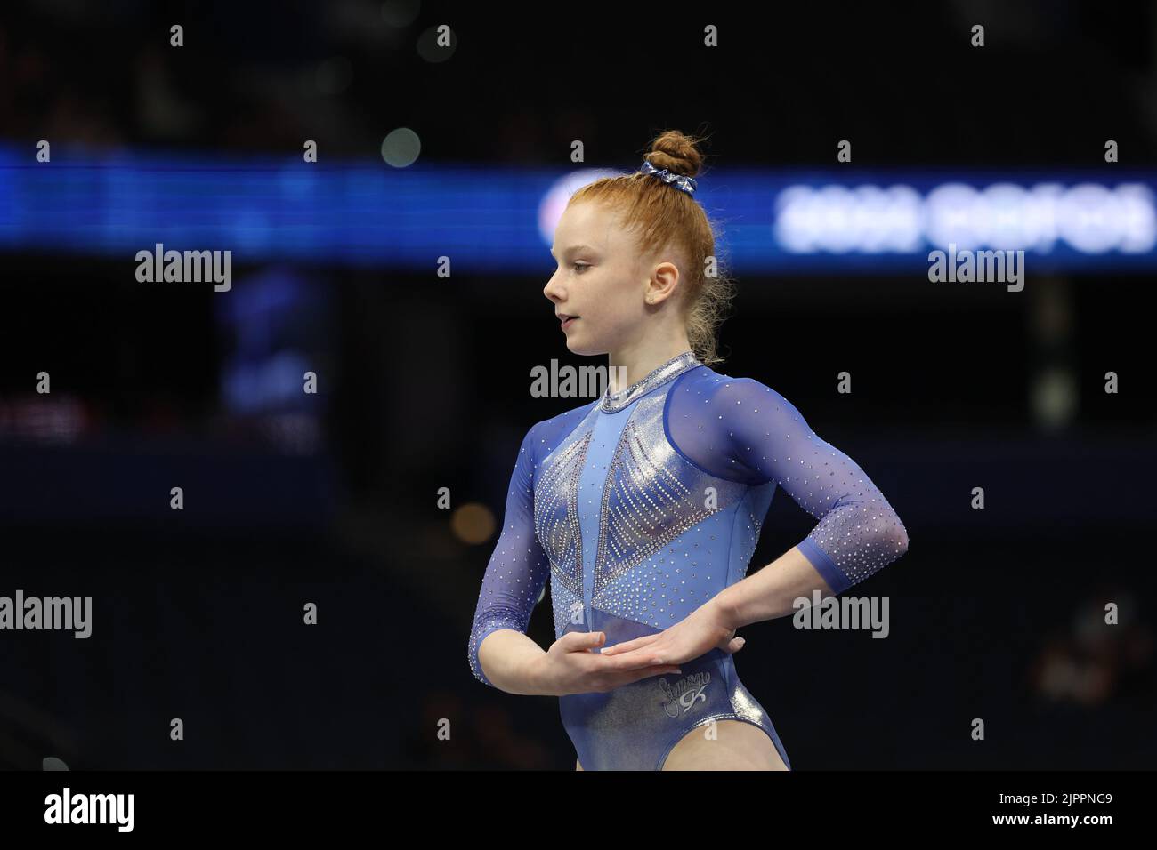August 19, 2022: Dulcy Caylor from World Champions competes during the ...
