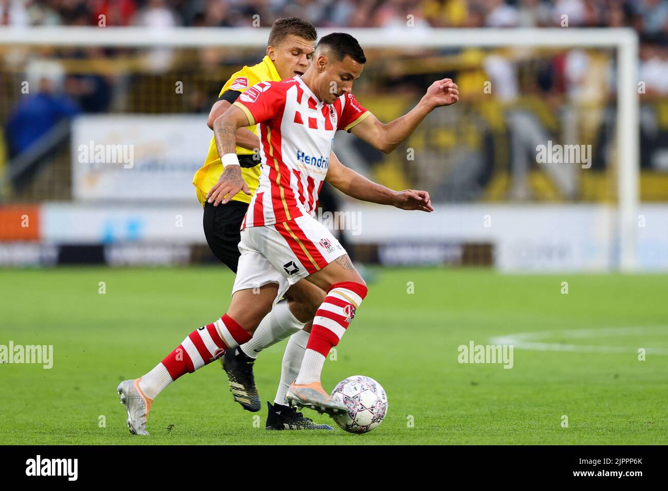 BREDA, NETHERLANDS - AUGUST 19: Justin Mathieu of Top Oss during the ...