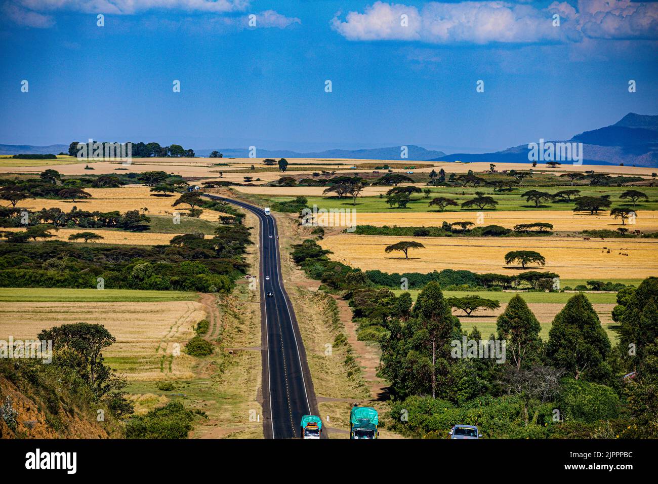 Ntulele Highway Road Narok County Kenya East Africa Great Rift Valley ...