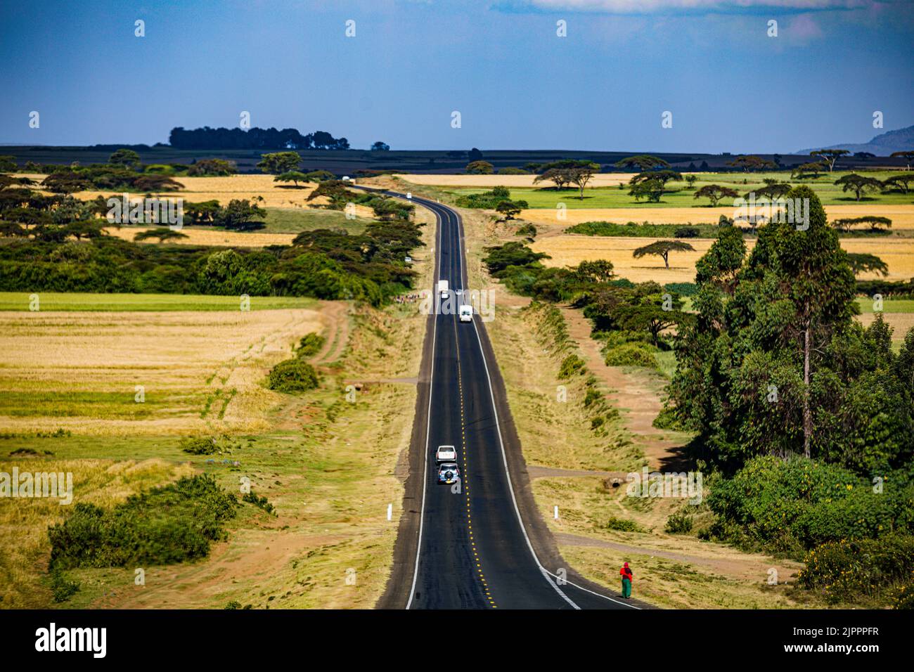 Ntulele Highway Road Narok County Kenya East Africa Great Rift Valley ...