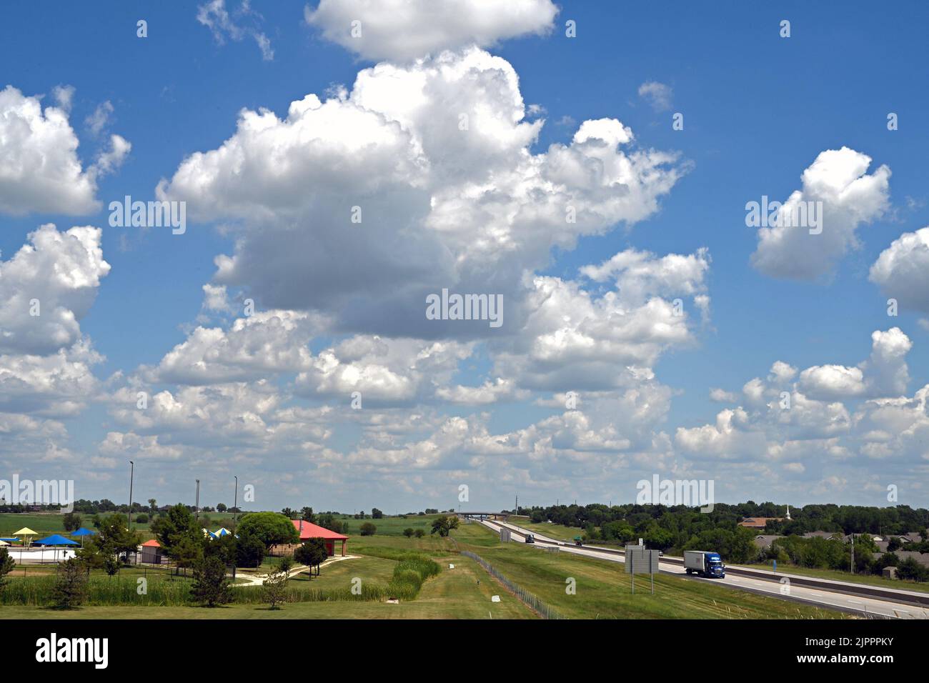 Kansas turnpike hi-res stock photography and images - Alamy
