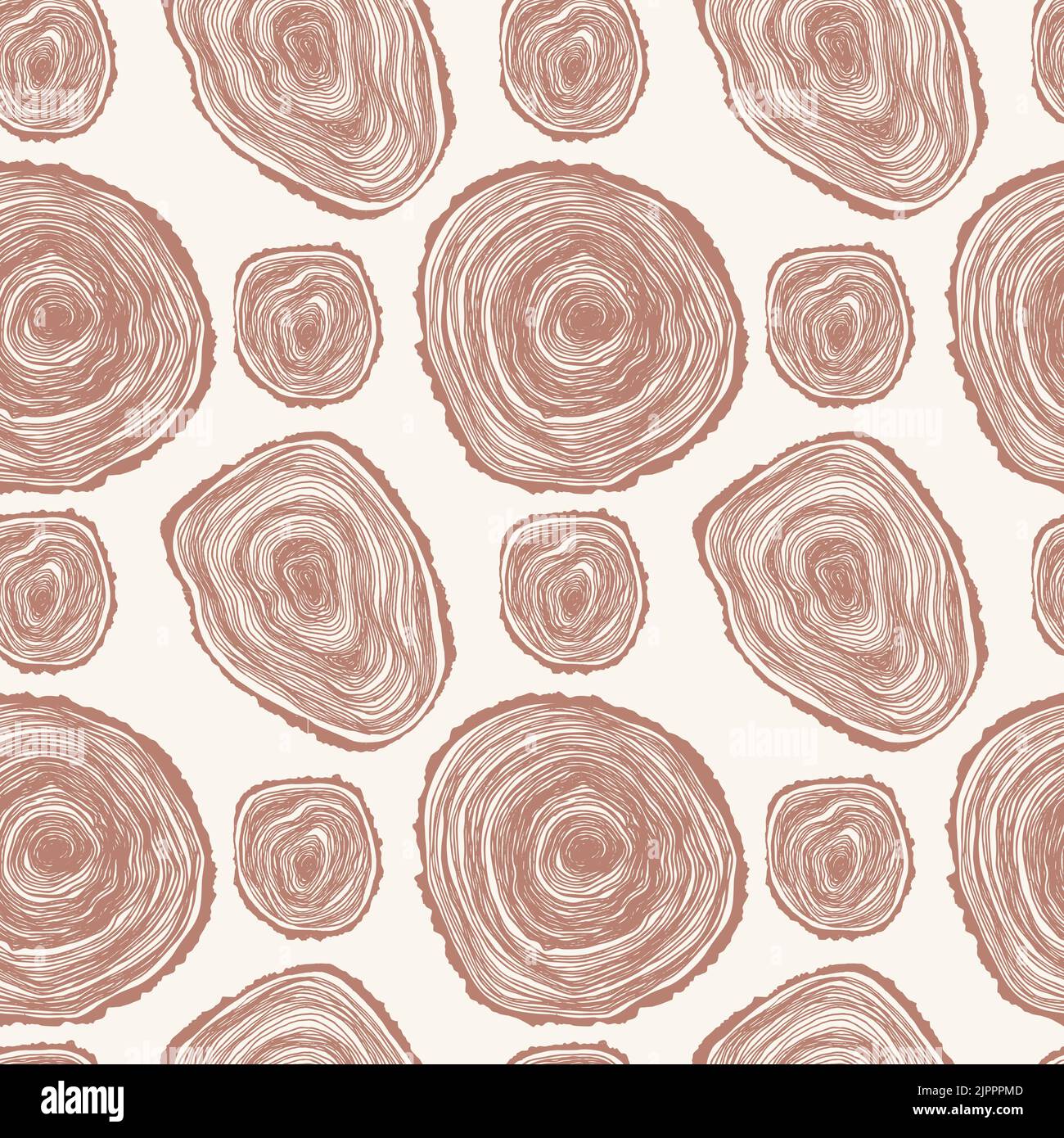 Cross-section of a tree seamless pattern hand draw Stock Vector Image ... Cross-section of a tree seamless pattern hand draw Stock Vector Image ...
