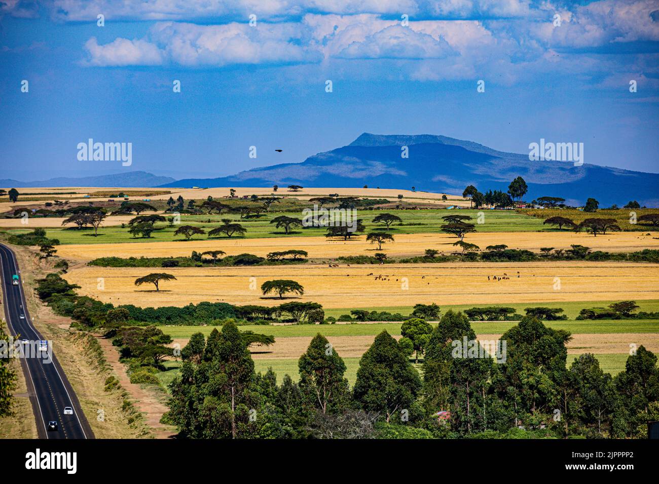Ntulele Highway Road Narok County Kenya East Africa Great Rift Valley ...