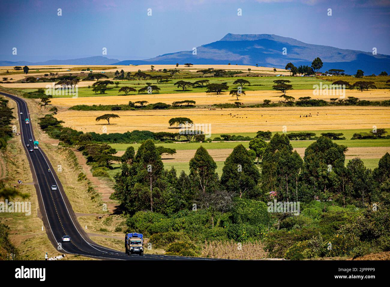 Ntulele Highway Road Narok County Kenya East Africa Great Rift Valley ...