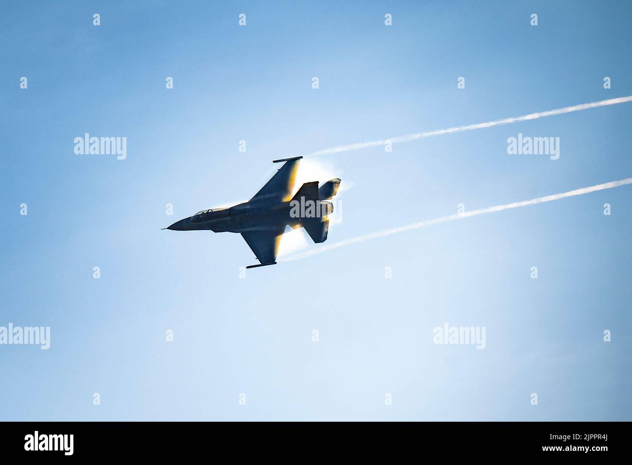 U.S. Air Force Capt. Aimee “Rebel” Fiedler, F-16 Viper Demonstration ...
