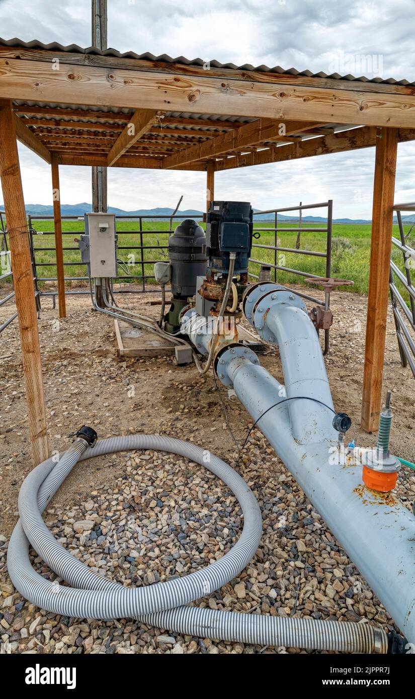 Electric irrigation pump hi-res stock photography and images - Alamy