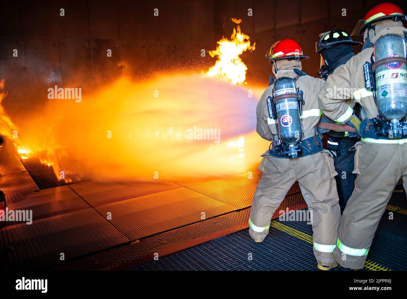 Sailors assigned to Pre-Commissioning Unit (PCU) John F. Kennedy (CVN ...
