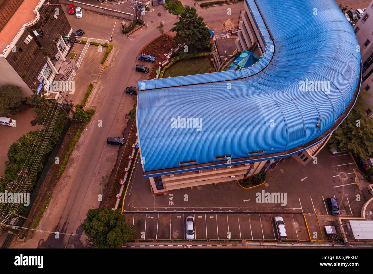 Upper Hill Sunrise Nairobi City County Skyline Skyscrapers Cityscapes ...