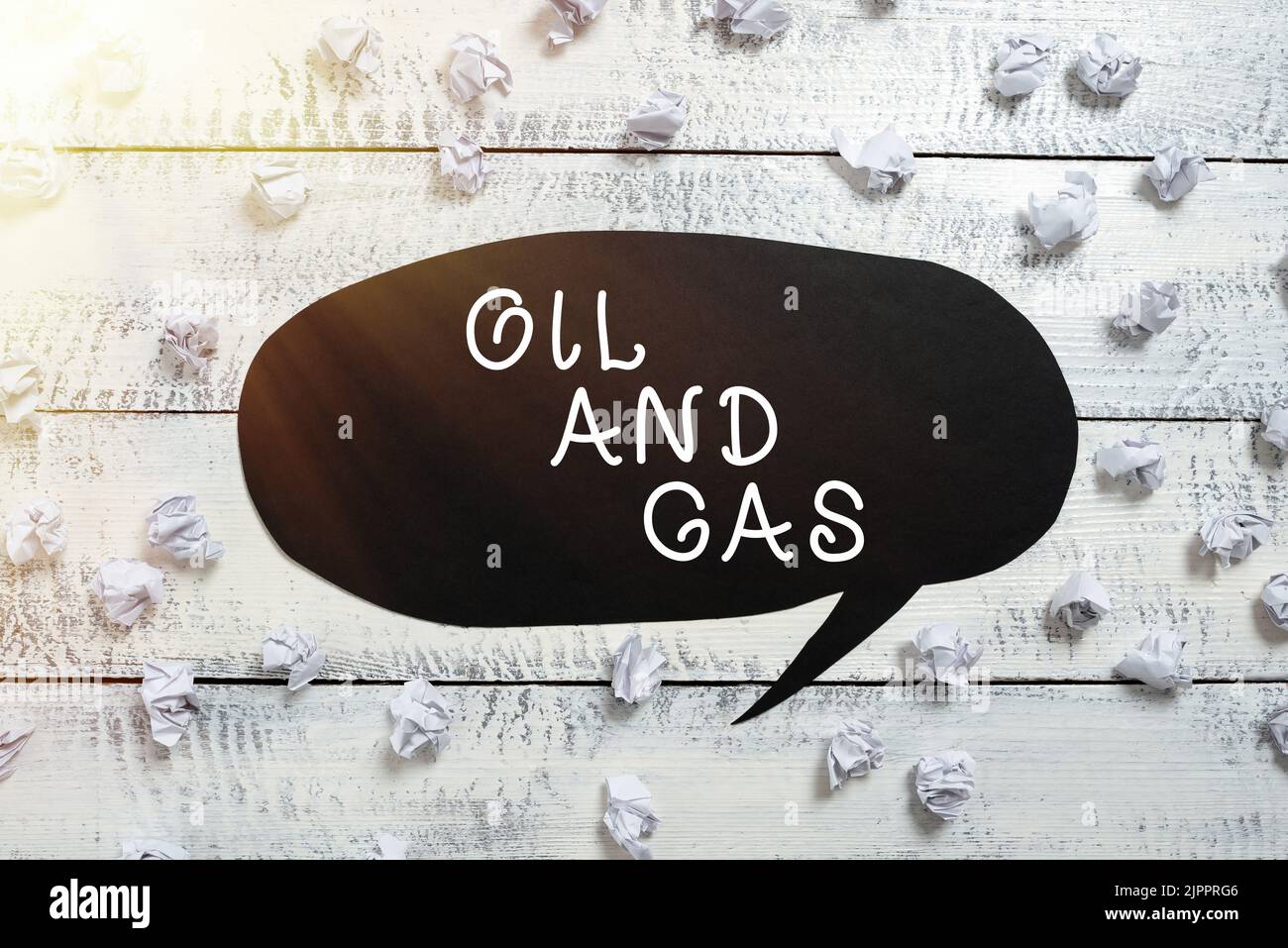 Text showing inspiration Oil And Gas, Concept meaning Exploration ...